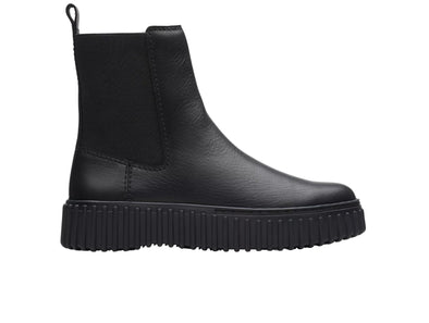 Clarks Torhill Maple Black Ladies boots at Walsh Brothers Shoes Tralee