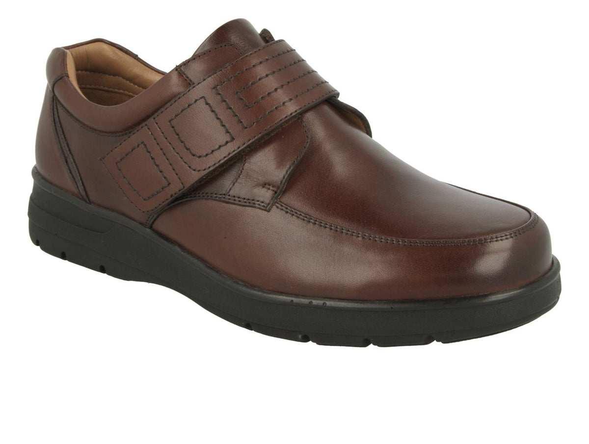 DB Easy B Bahamasi | Brown | Mens Wide Fitting Shoes at Walsh Brothers ...