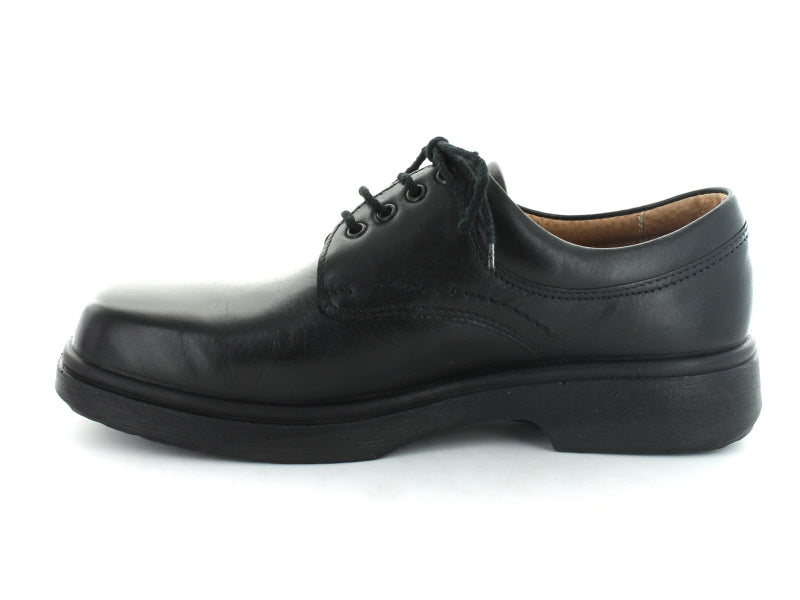 DB Easy B Bob | Black | Men’s Wide Fitting Shoes at Walsh Brothers Shoes