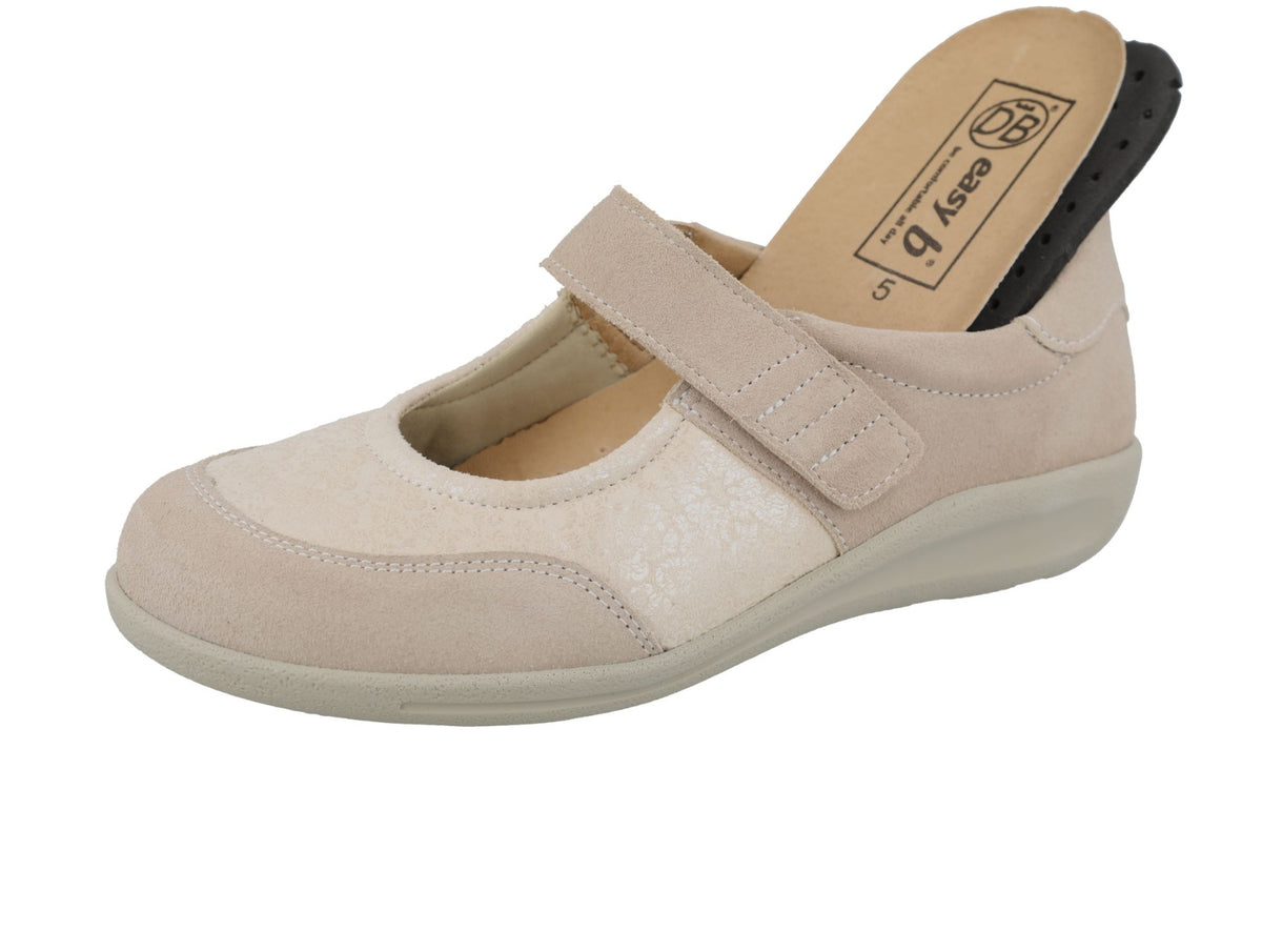 DB Easy B Hamster | Beige | Ladies sandals at Walsh Brothers Shoes, Tralee