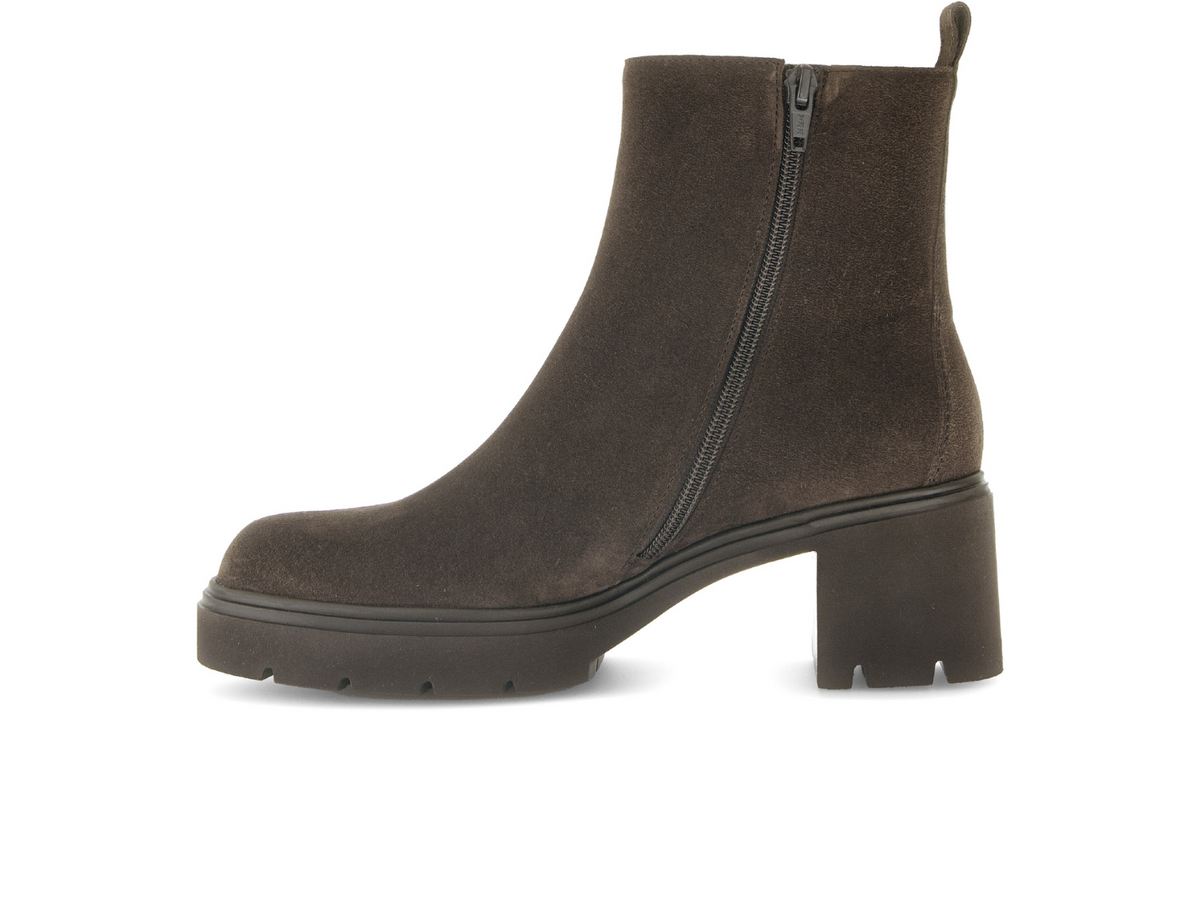 Gabor 71.874.18 Brown Platform Ankle Boot at Walsh Brothers Shoes
